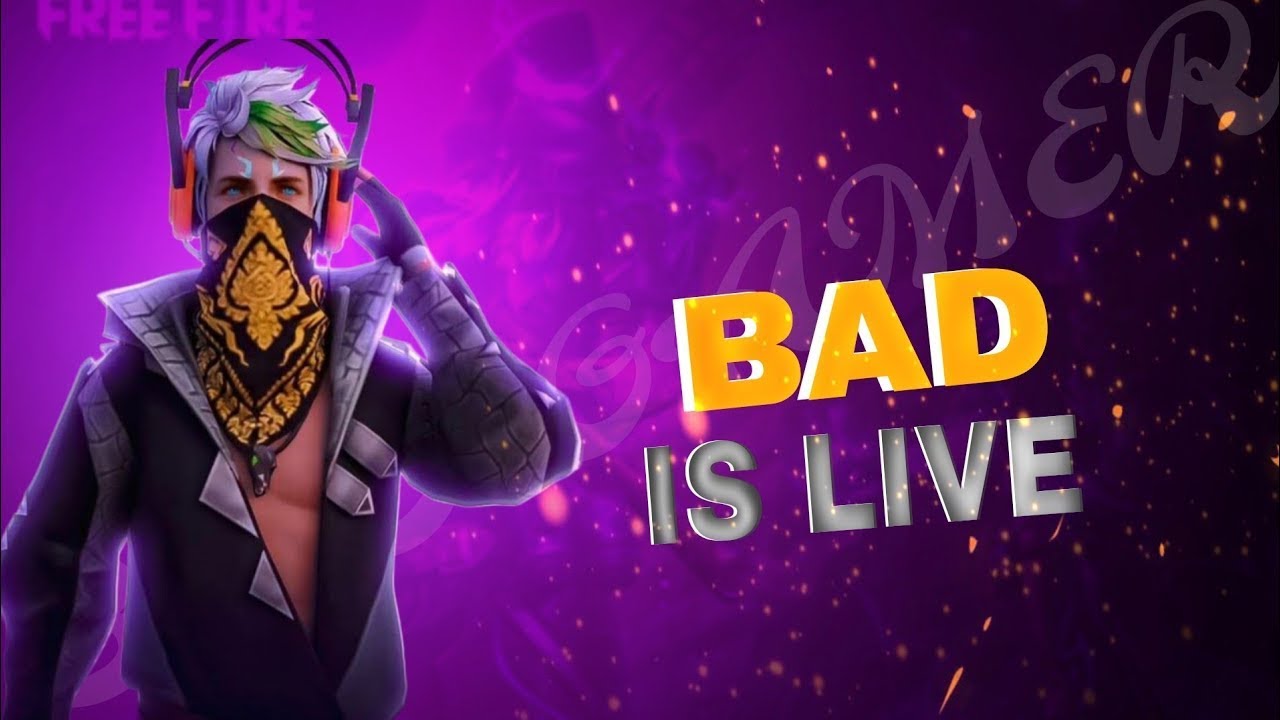PLAYING FREE FIRE WITH BAD GAMER LIVE #1 - YouTube