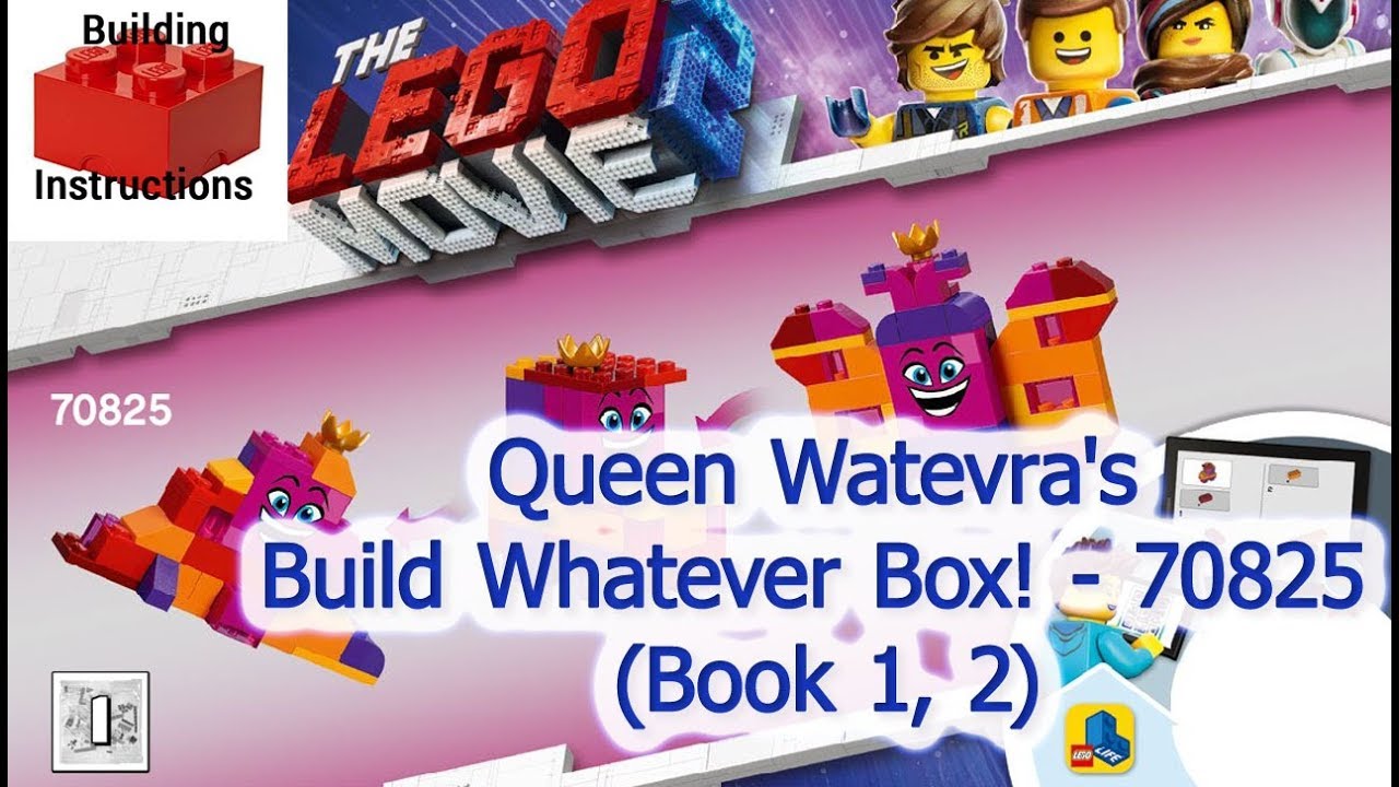 Queen Watevra's Build Whatever Box! - 70825 (Book 1, 2) | THE LEGO ...