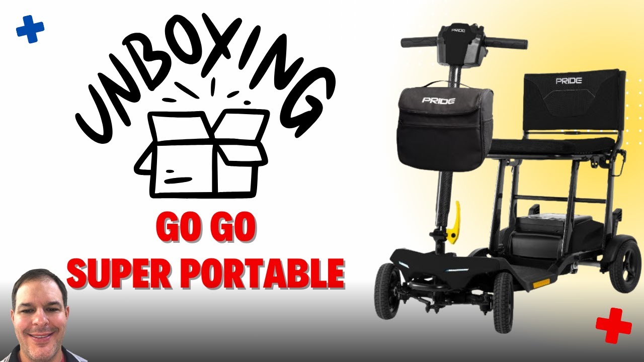 Unboxing the Go-Go Super Portable Scooter by Pride Mobility ...