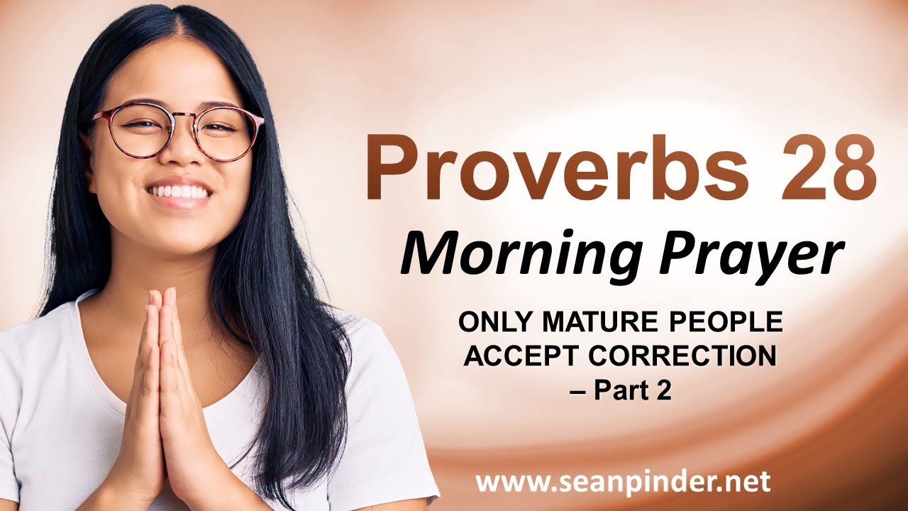 Only MATURE People ACCEPT CORRECTION Part 2 - Morning Prayer - YouTube