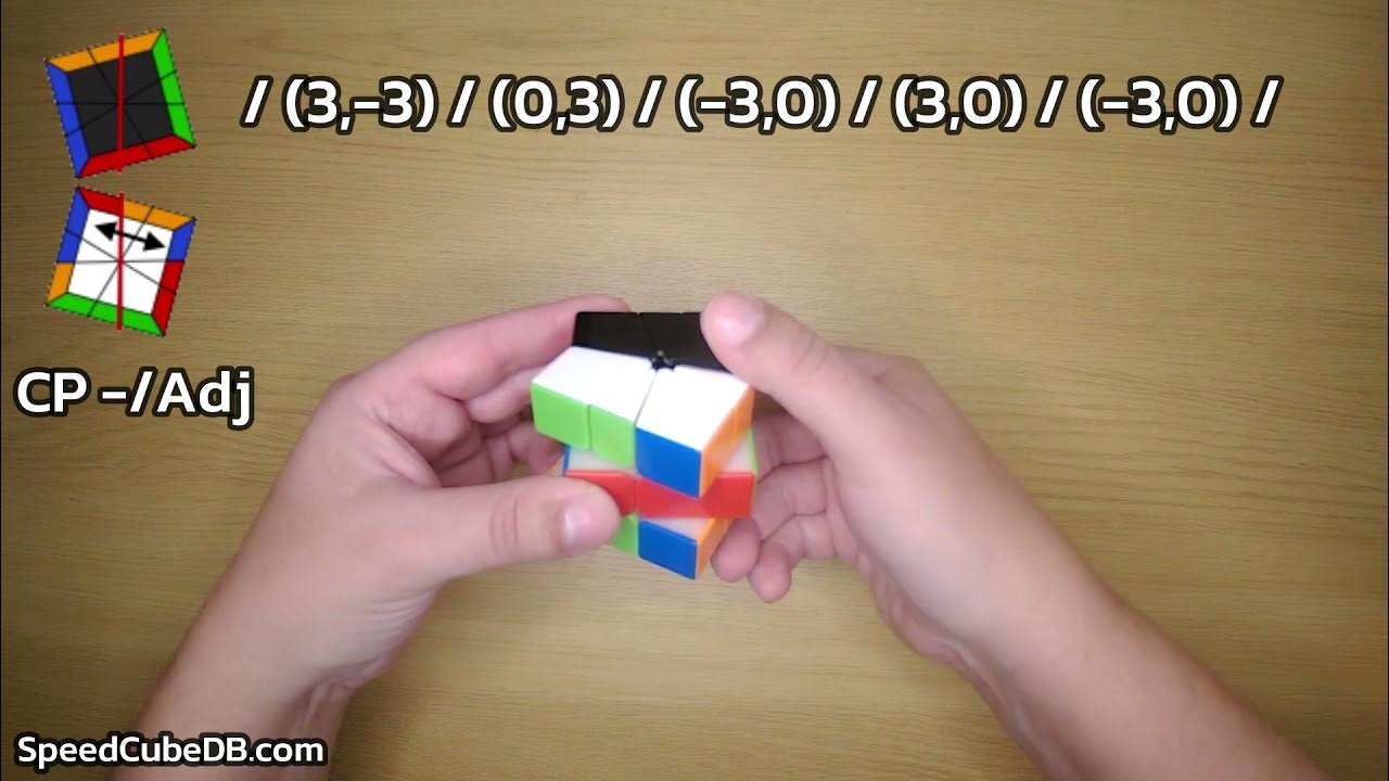 Square1 Algorithms, Corner Permutation (CP) -/Adj or -/J - YouTube