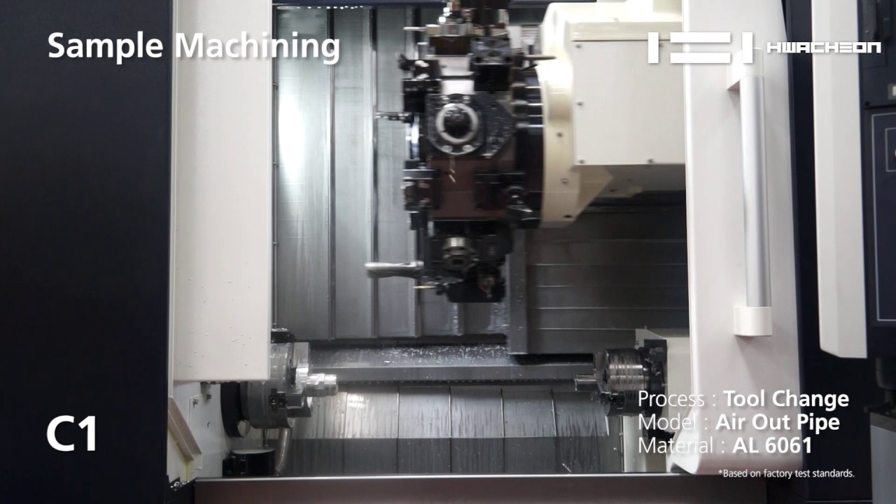 C1 | Air Out Pipe | CNC Lathe | Turning Center | Machine Working - YouTube