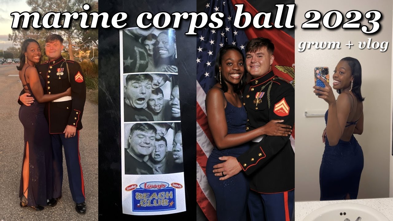 marine corps ball 2023! grwm + vlog - YouTube