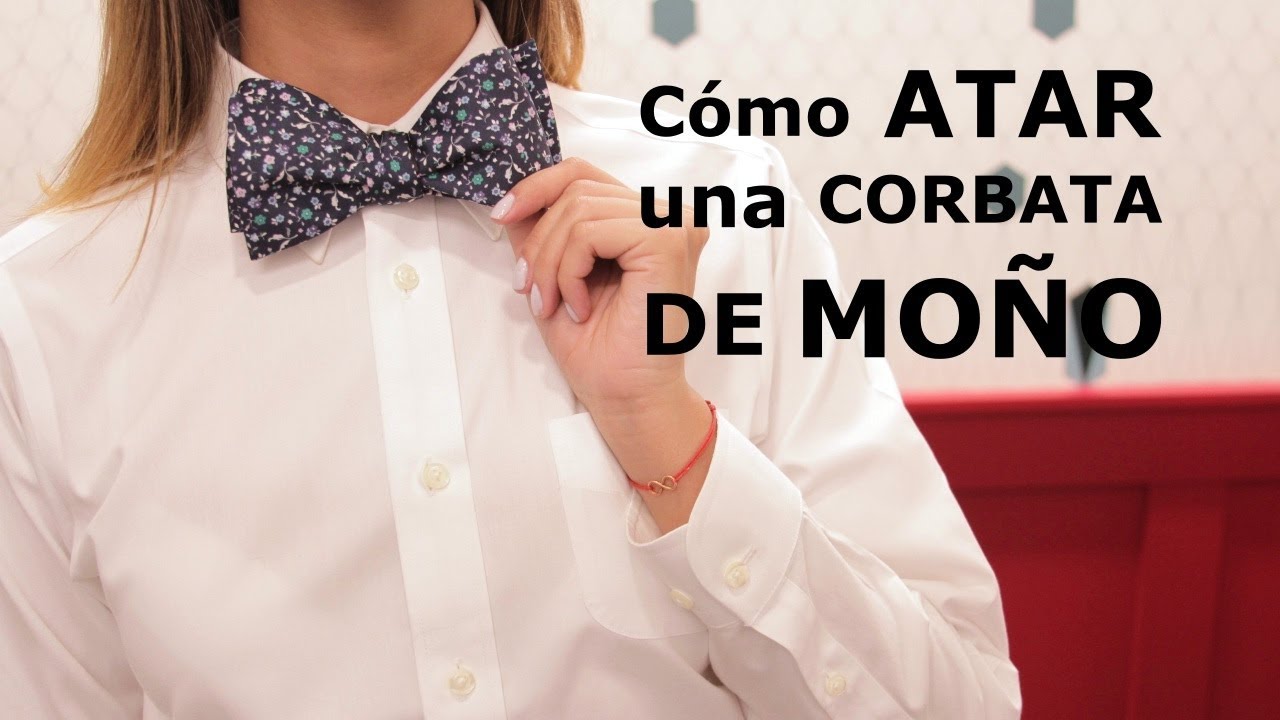 Cómo Atar tu Corbata De Moño - YouTube