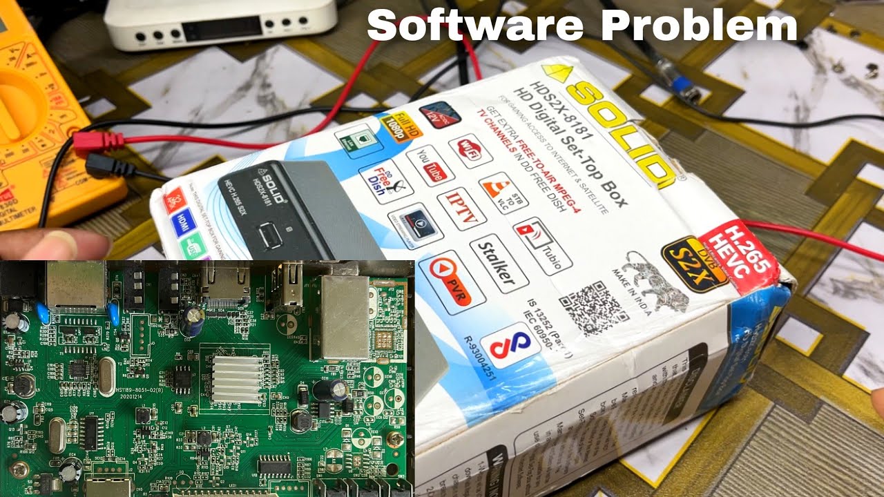SOLID HDS2X 8181 SET TOP BOX Software Upgrade - YouTube