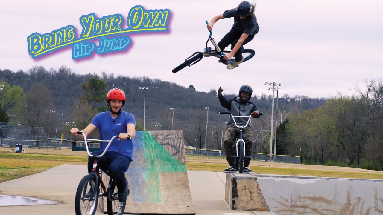 BMX D.I.Y. Session - Homemade Ramp, Blasting Airs & Tricks! - YouTube