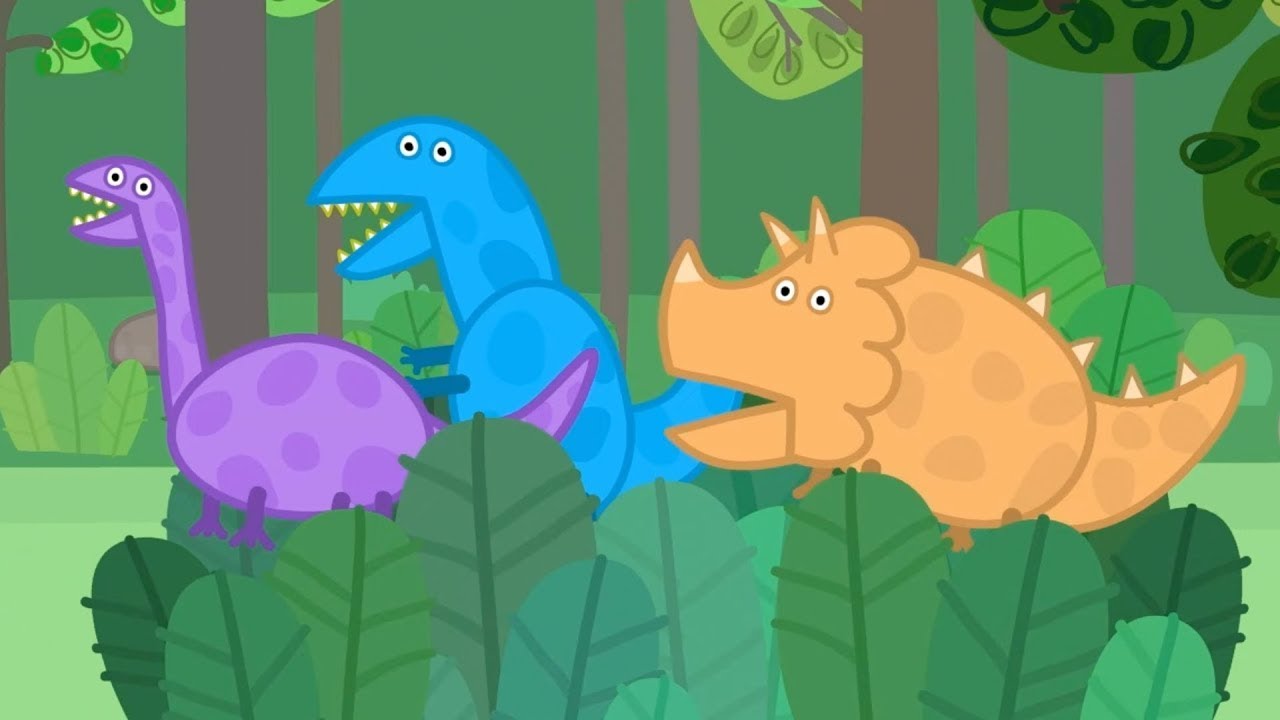 Peppa Pig Learns All About Dinosaurs 🐷 🦕 Adventures With Peppa Pig ...