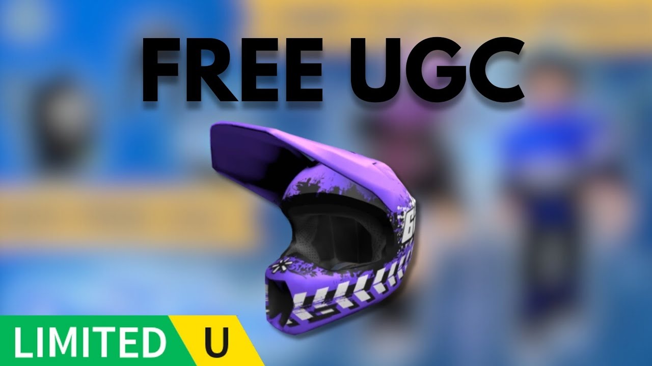 How To Get "MX Helmet" Free UGC In Roblox - YouTube