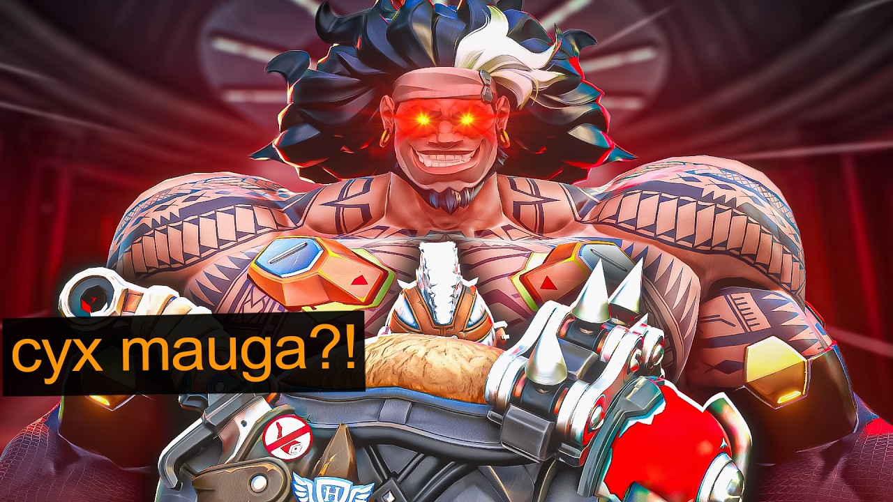 I played Mauga VS a Roadhog LOL | Overwatch 2 - YouTube