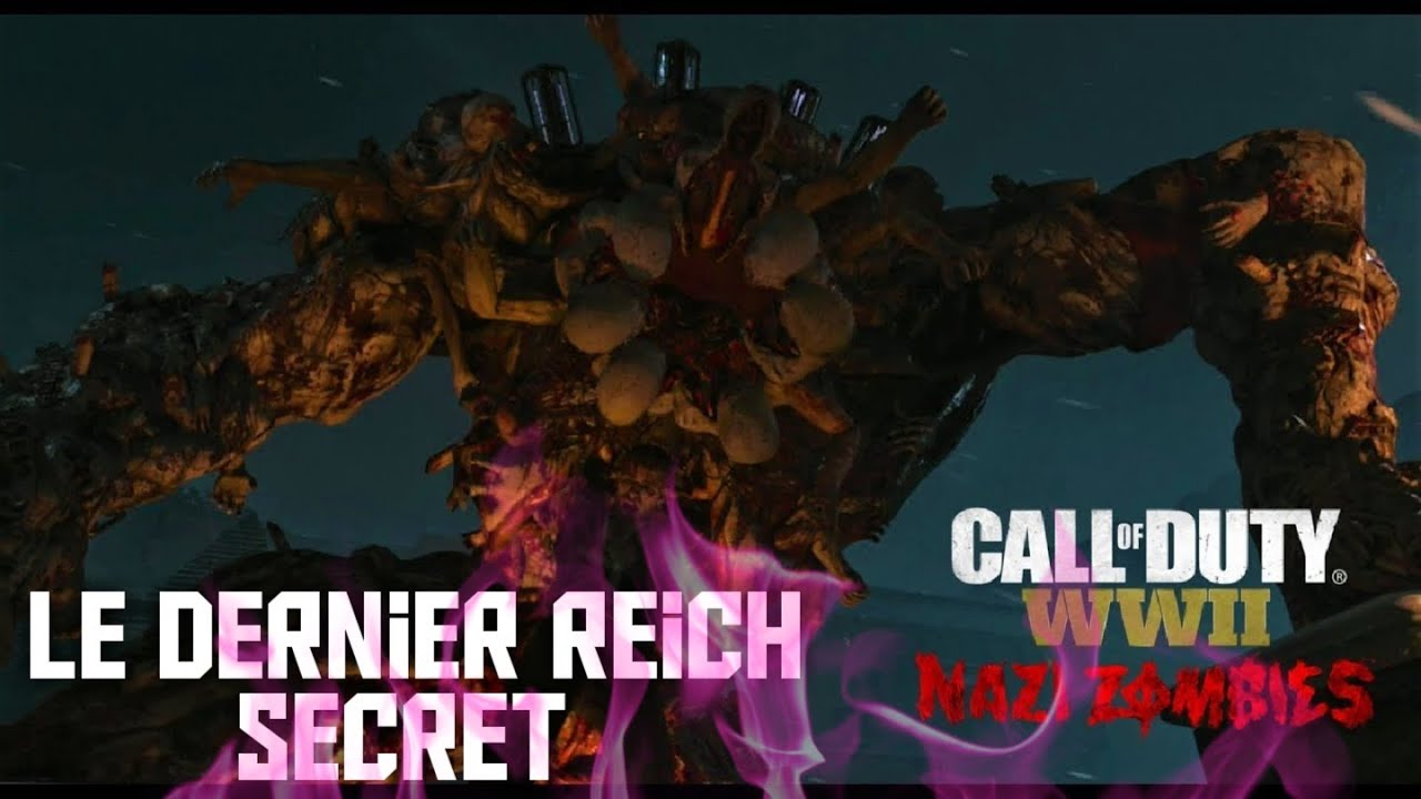 Call of duty WW2 Zombie : On réussi le secret du dernier reich - YouTube
