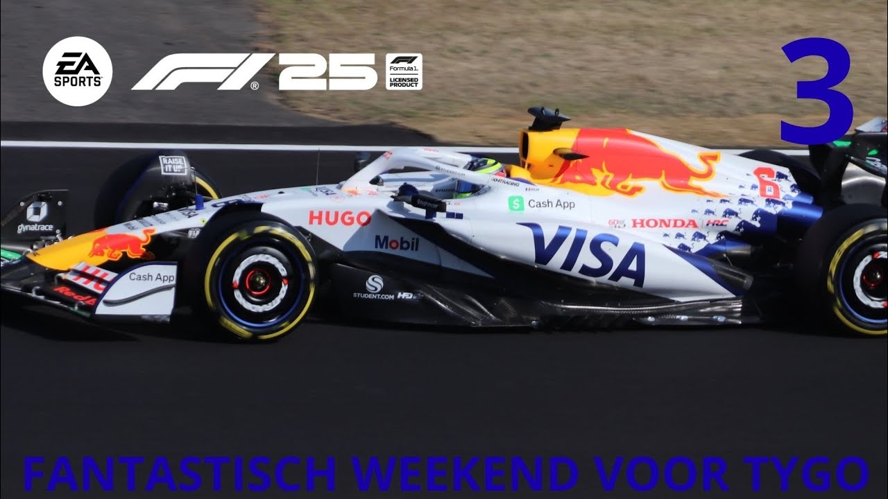 FANTASTISCH WEEKEND VOOR TYGO & RAMP VOOR LESLEY! | F1 25 COOP CAREER ...