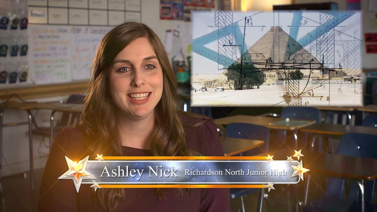 Ashley Nick – 2019 STARS Teacher – Richardson North Junior High - YouTube