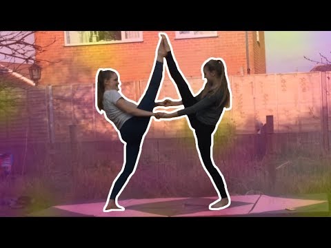 2 Person Gymnastics Balances || Jess & Naomi - YouTube