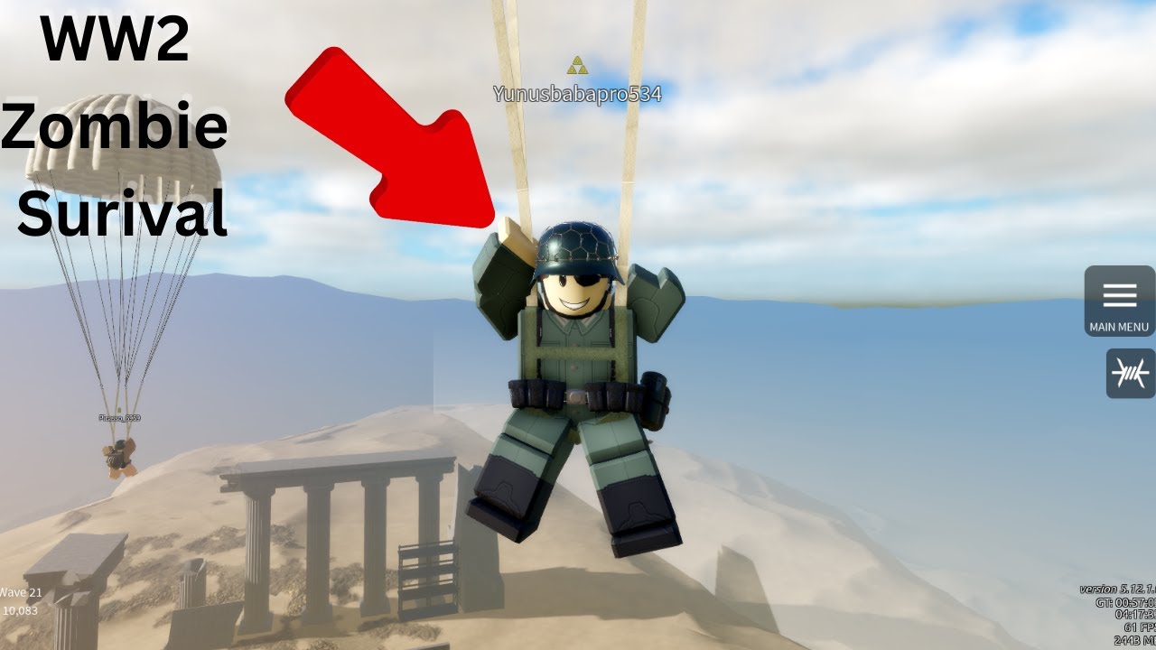 WW2 Zombie Roblox Nazi Zombileri Üzerime Akın Etti! WW2 Zombie Roblox ...