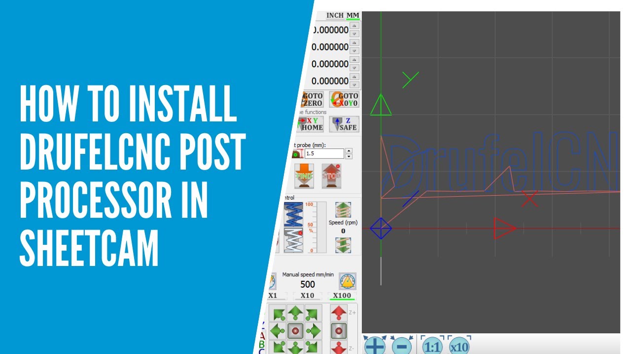 How to install DrufelCNC post processor in SheetCam - YouTube
