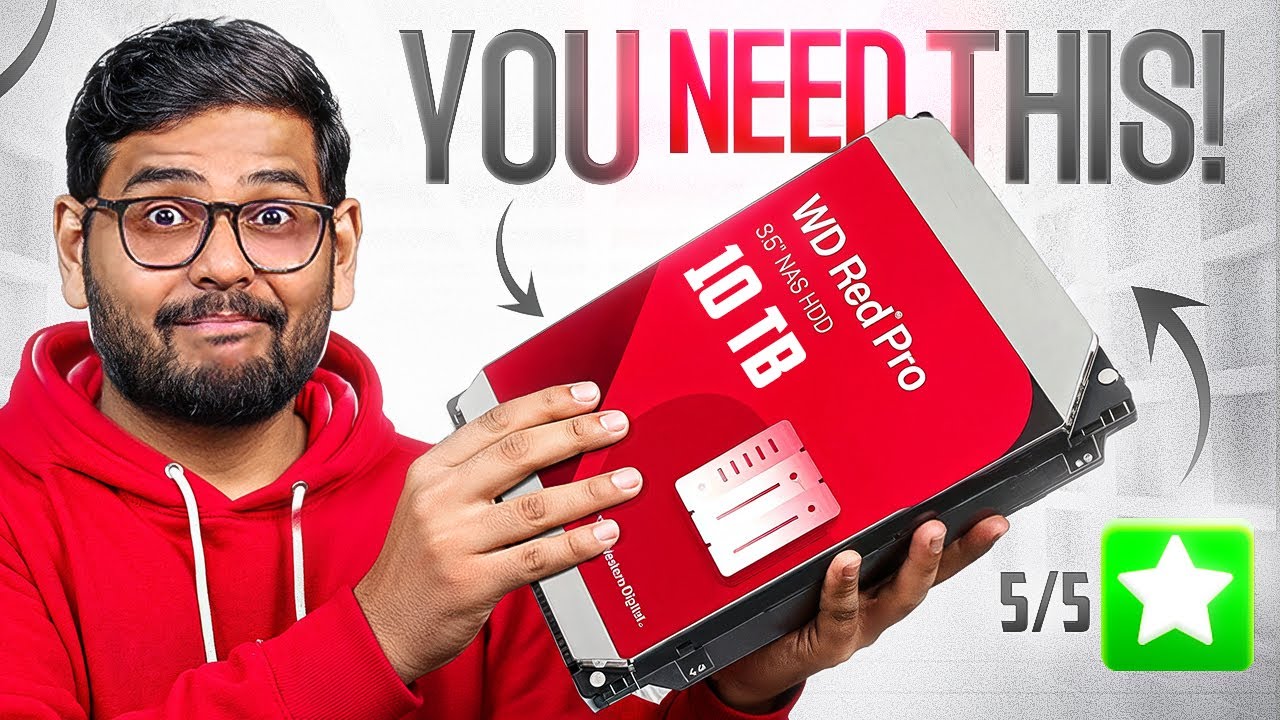 My Ultimate NAS Storage Setup for Creators | WD Red Pro - YouTube