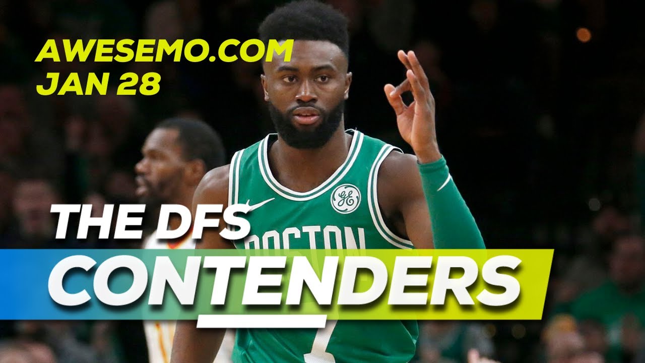 NBA DFS Today - ConTENders - Tue 1/28 - DraftKings FanDuel - Awesemo ...