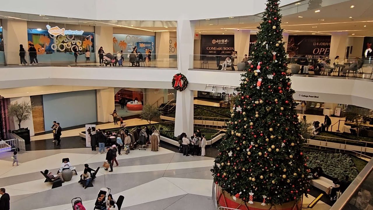 Flushing NY Tangram Mall 11/24/2024 뉴욕 플러싱 Tangram Mall 2024년 11월 24일 ...