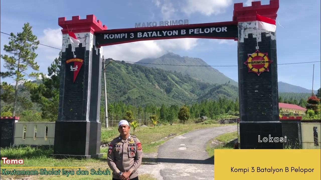 KOMPI 3 BATALYON B SATBRIMOB POLDA ACEH BRIMOB BERDAKWAH - YouTube