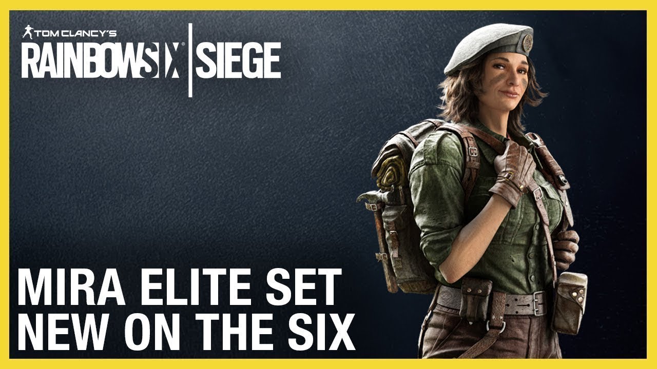 Rainbow Six Siege: Pacote Elite Mira - New on the Six - YouTube