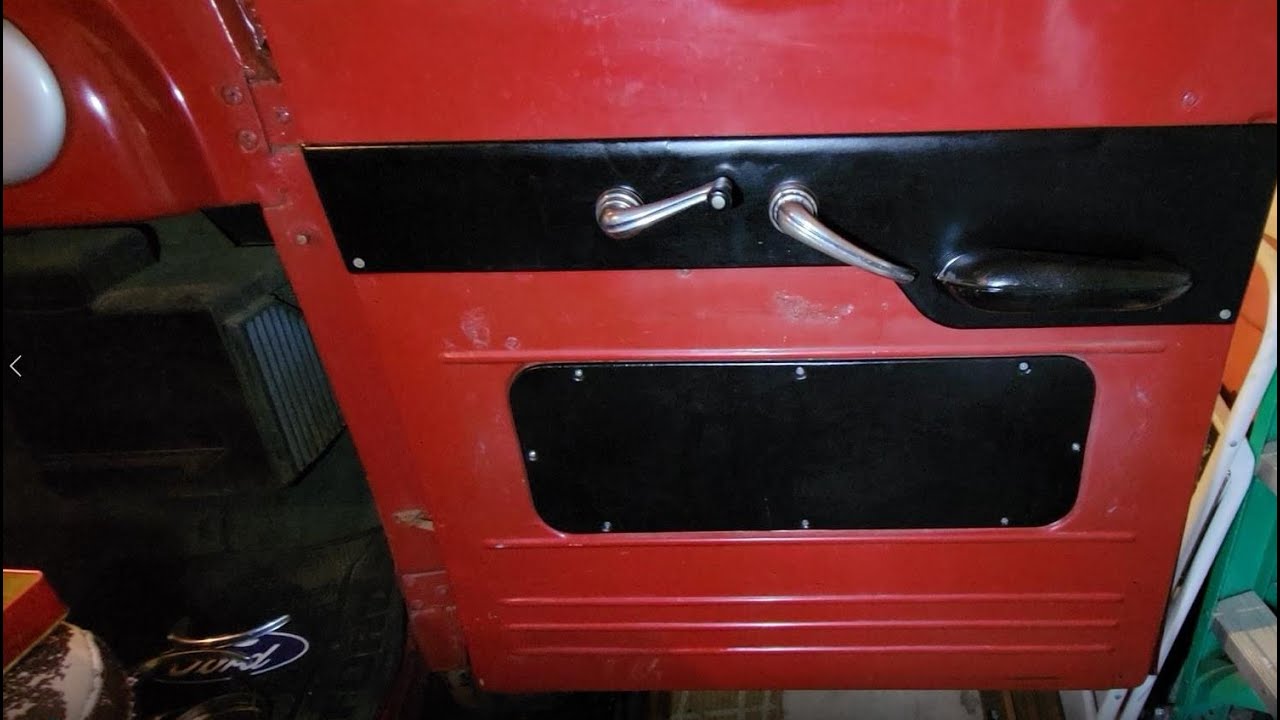 1951 Ford F1: Video #7 -- Door refurbishment - YouTube
