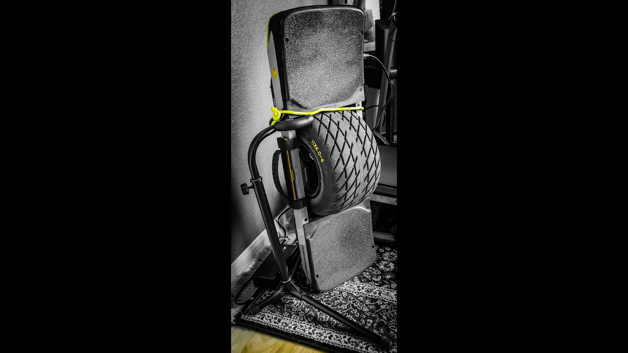 Onewheel DIY: My Onewheel Stand - YouTube