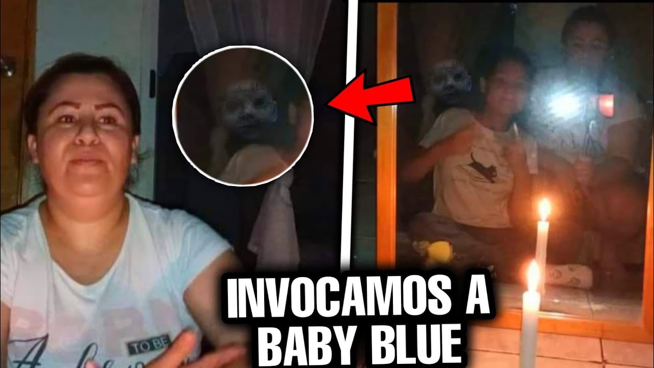 *BABY BLUE* VIENE POR MI 😱 HACEMOS LA INVOCACION MAS *TERRORIFICA ...