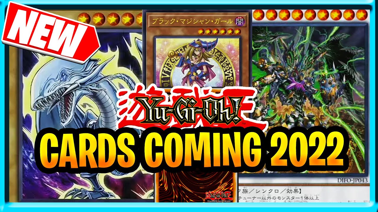New YuGiOh Cards 2022 Dark Magician Girl, Blue Eyes Alt Art, New ...