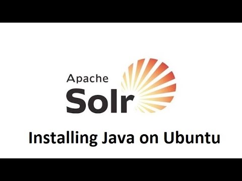 3-Apache Solr - Installing Java on Ubuntu - YouTube