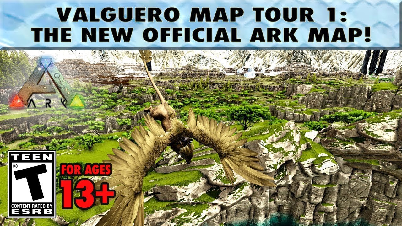 Ark Valguero Resource Map