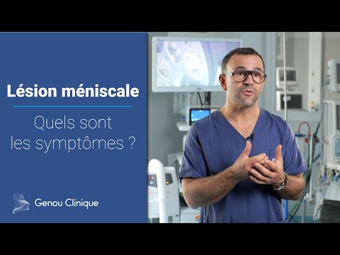 Lésion du ménisque : les symptômes