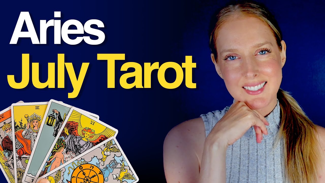 DISCOVERY AND COMMITMENT - Aries July 2024 Tarot Card Predictions - YouTube