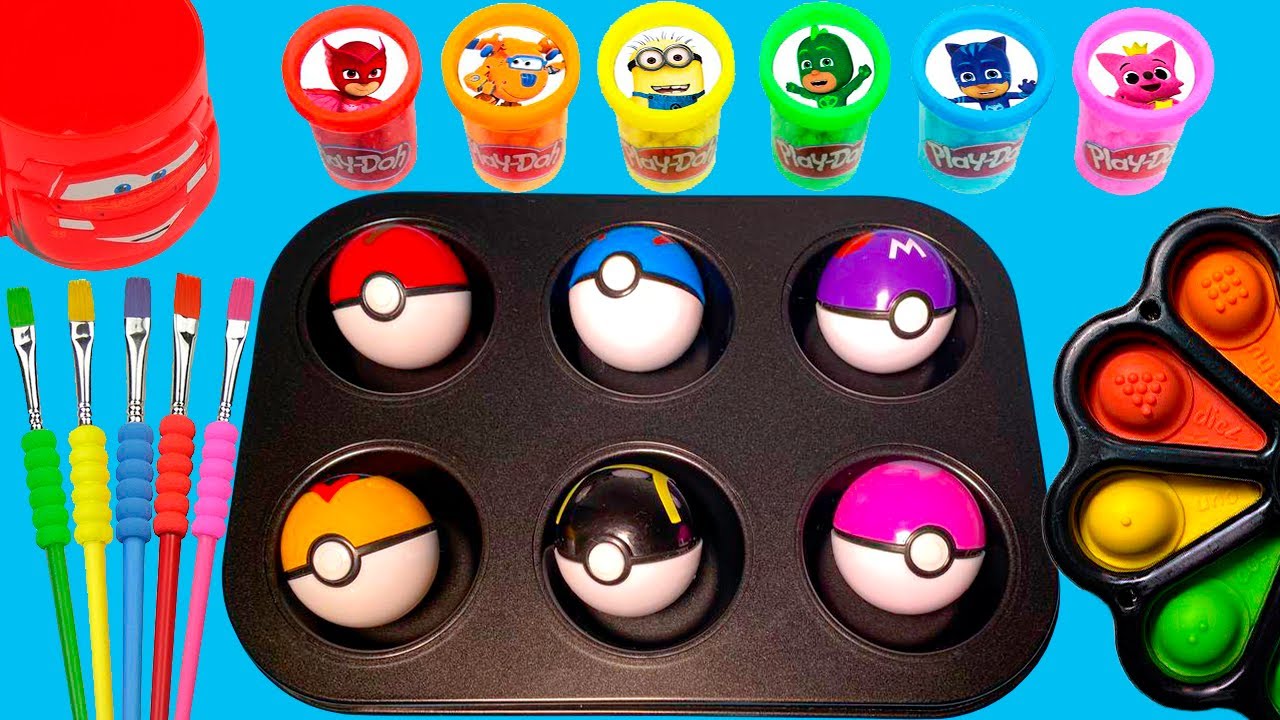 Satisfying DIY Video | How To Make Rainbow Pokémon Balls With Magic ...