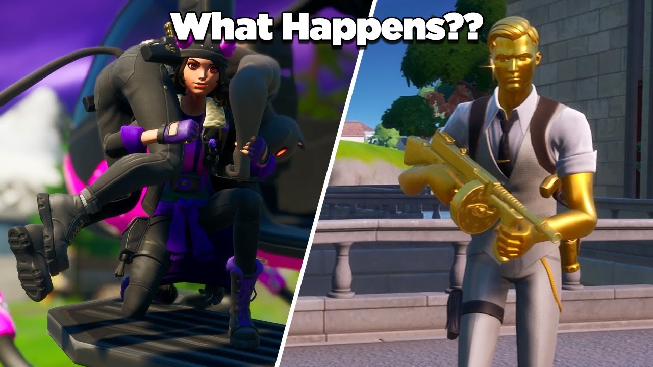 What Happens if SHADOW Meowscles Meets GHOST Midas? - Fortnite ...