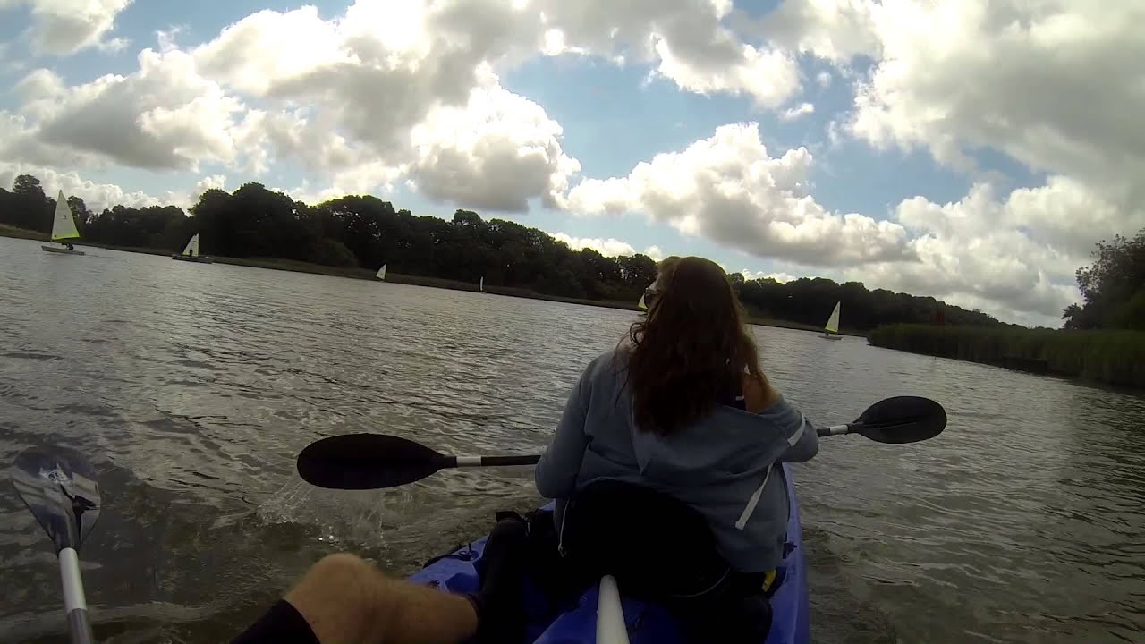 Kayaking up the River Hamble, Southampton. - YouTube