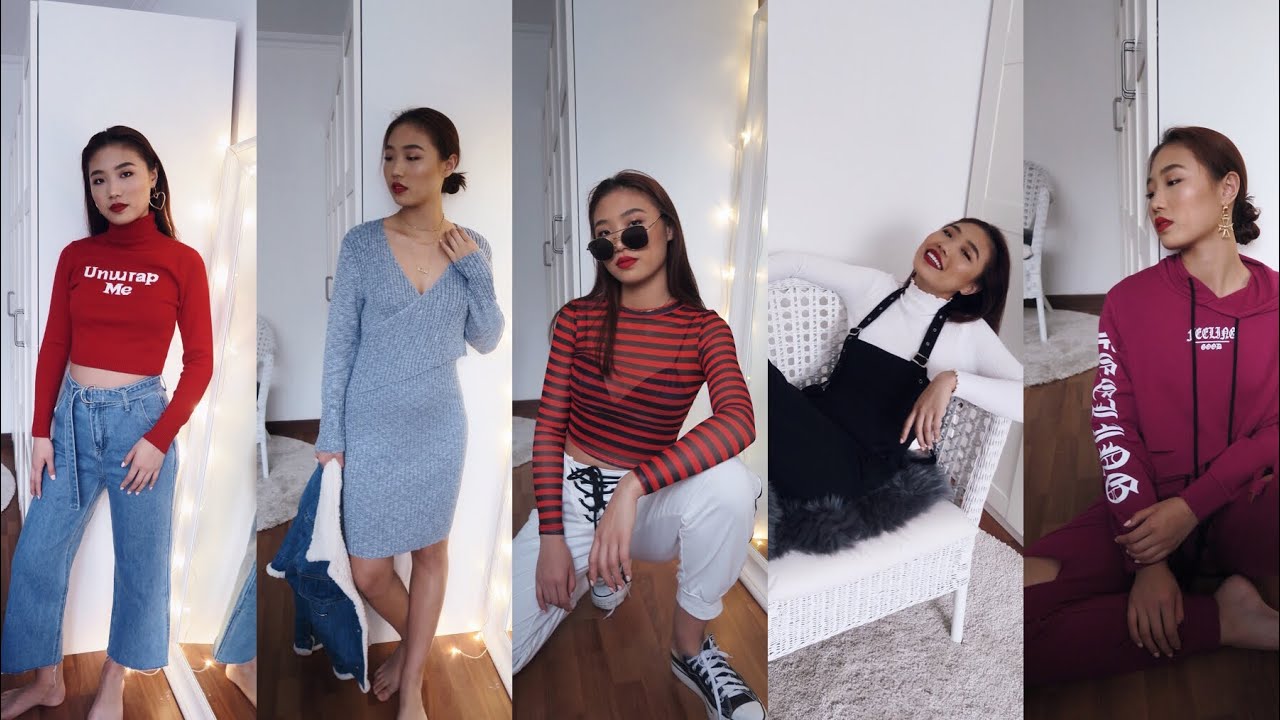 6种场合的不同穿搭 | outfit ideas for different occasions - YouTube