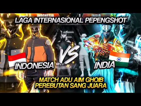 MIC CHECK LAGA INTERNASIONAL PEPENGSHOT INDONESIA VS INDIA🔥MATCH TERSENGIT INDONESIA HAMPIR KALAH😱
