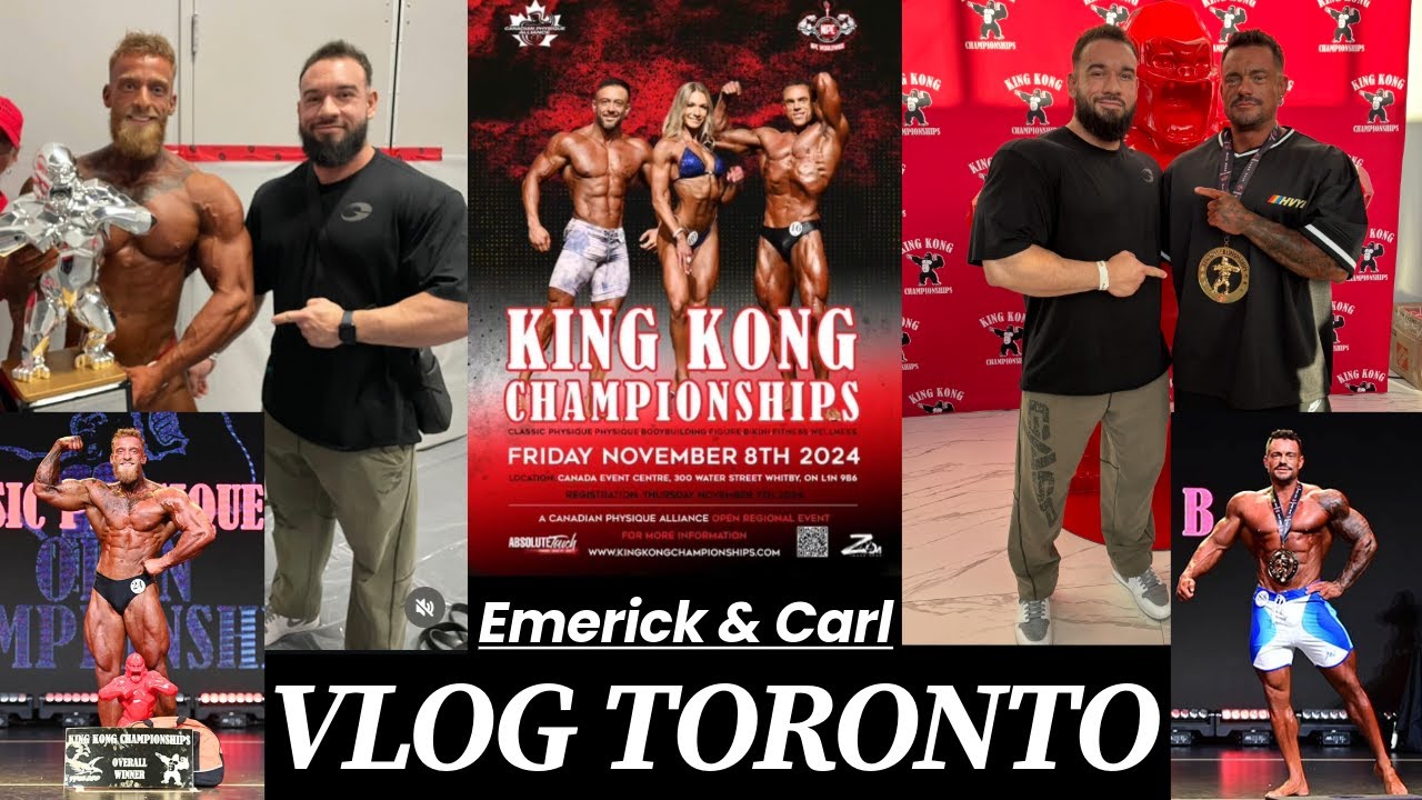 Toronto Vlog KING KONG | PURE MUSCLE & FITNESS | KYKY Cookies Taste ...