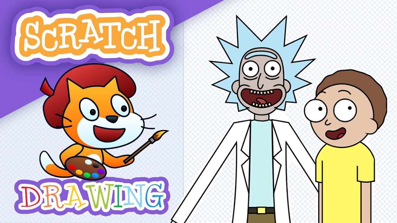 Scratch Drawing : Rick and Morty - YouTube