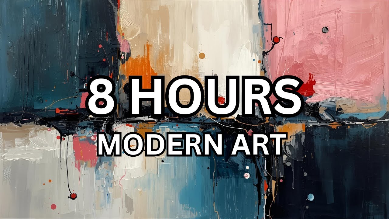 Modern TV Art – 8 Hours of Ambient Screen Art | No Music | Estate Haus ...