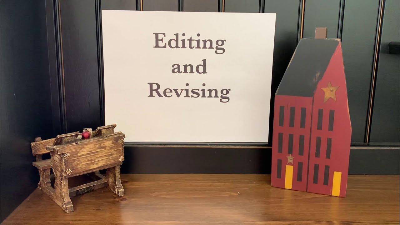 Editing and Revising Tips - YouTube