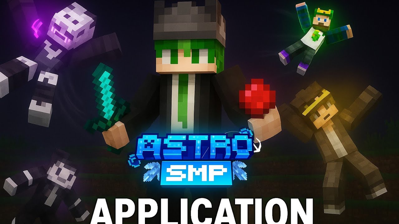 APPLICATION FOR ASTRO SMP #VIDEO #minecraft #smp - YouTube