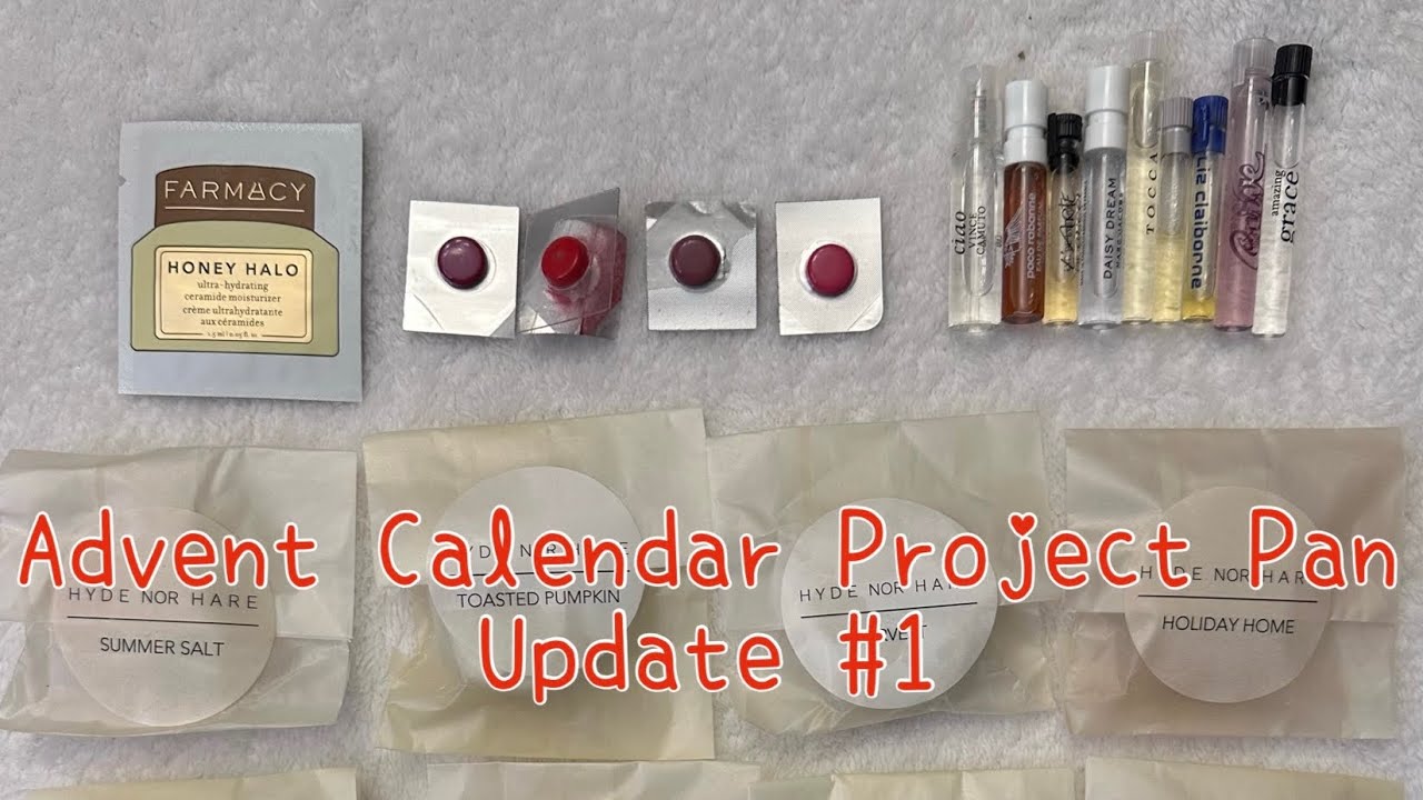 Advent Calendar Project Pan 2024 Update #1 - YouTube