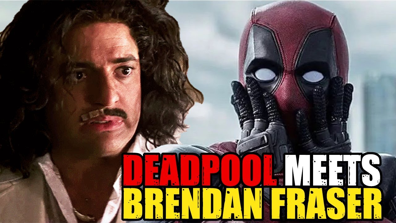 Deadpool meets Brendan Fraser - Donde esta la biblioteca - YouTube