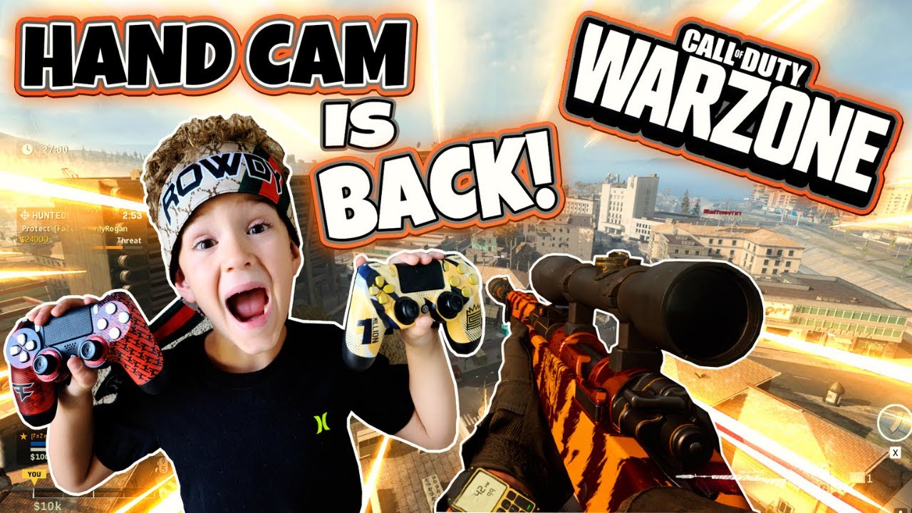 HAND CAMERA IS BACK!!!! Rowdy Rogan -6 Year Old 🦈 Shows How It's Done ...