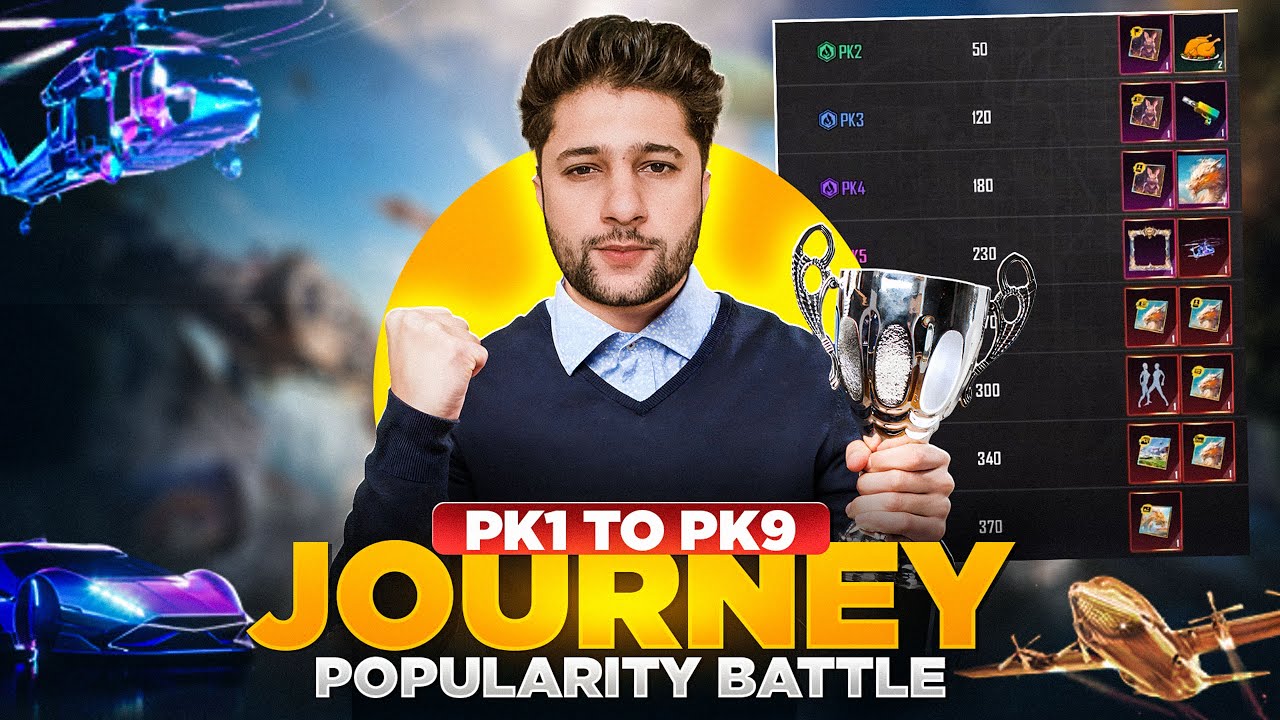 Popularity Battle | PK1 to PK9Journey | Got Mythic Lobby Mythic Partner ...