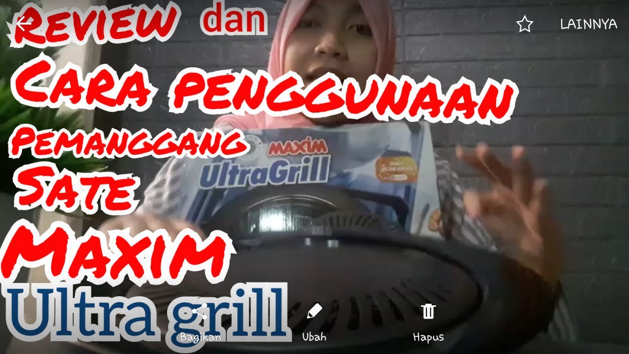 Review dan cara penggunaan maxim ultra grill - YouTube