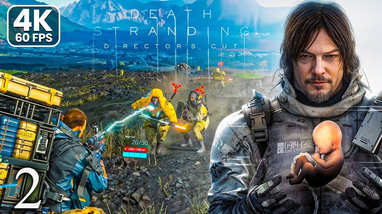 Death Stranding Walkthrough No Commentary 4K 60FPS Part 2 - YouTube