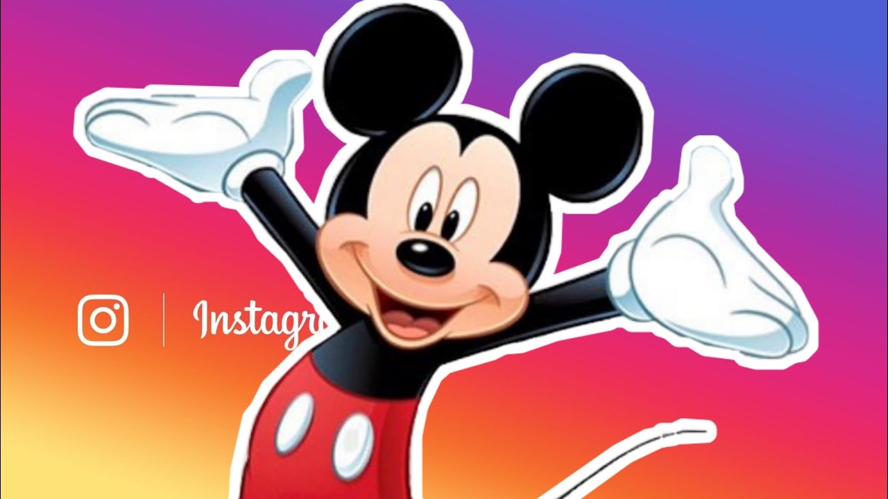 Mickey Goes on Instagram - YouTube