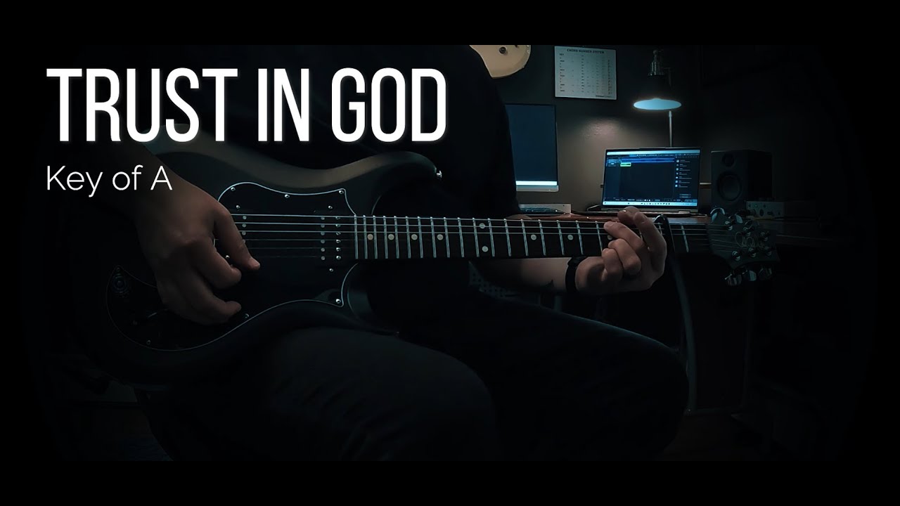 Trust In God | Electric Guitar Tutorial | Elevation Worship (Key of A ...